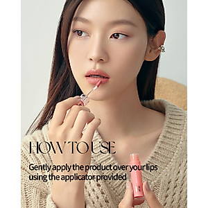 HOLIKA HOLIKA Foggy Blur Tint - Lightweight Airy Lip Makeup with Sheer Soft Color, Buildable Formula, Moisture & Silky Blur Fit, Pink Fruit Complex & Hyaluronic Acid, 0.14 fl.oz. (06 DOOZY)