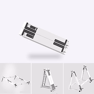 BoxWave Stand and Mount Compatible with ASUS ROG Zephyrus G14 WQXGA Laptop (GA402RJ) - Pocket Aluminum Stand 3-in-1, Portable, Multi Angle Viewing Stand - Metallic Silver