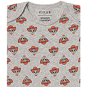 Amazon Essentials Disney | Marvel | Star Wars Baby Boys' Short-Sleeve Bodysuits, Pack of 6, Toy Story Play Nice, 12 Months