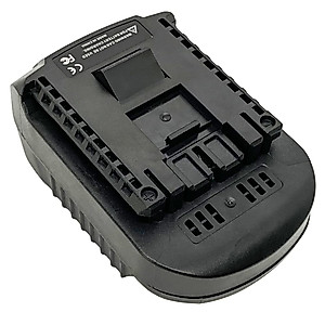 Battery Adapter for Makita to Bosch 18V Lithium-Ion Cordless Tool, Convert Makita 18V LXT Lithium-Ion Battery BL1830 BL1840 BL1850 BL1860 to Bosch 18V Li-ion Battery Converter BAT609 BAT612 BAT618