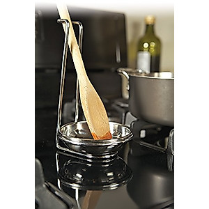 Fox Run Vertical Spoon Holder, 4.75 x 7.5 inches, Stainless Steel