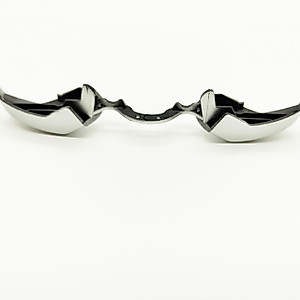 2X Plastic Bumper Buttons Lb Rb Module Replacement Part for Microsoft Xbox One Elite Controller (Silver)