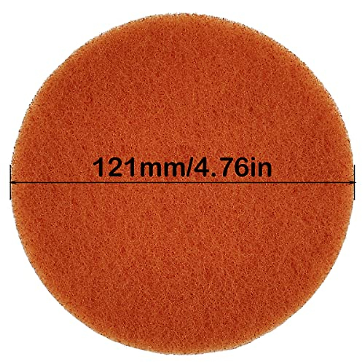4.76-Inch Flocking Scuff Pads Conditioning Discs Polishing Pad Buffing Wheels for Furniture Automotive Cleaning, Rust Removal and More, Use Wet and Dry, 5 Different Finenesses.