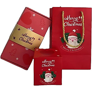 Surprise Box Gift Box for Money, Merry Christmas Surprise Gift Boxes, Folding Bouncing Pop-Up Explosion Gift Box, Gifts Boxes for Christmas Birthday Anniversary Valentine Proposal (Red-10pc)