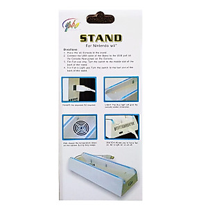 Wii Lighted Console Stand Coolier by Yobo Wii compatibles