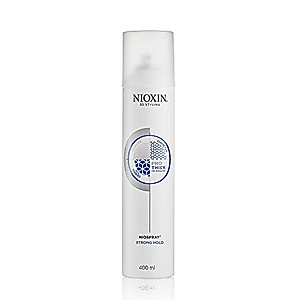 Nioxin Niospray Strong Hold Hairspray, Firm Hairspray for Fine Hair, 10.6 oz