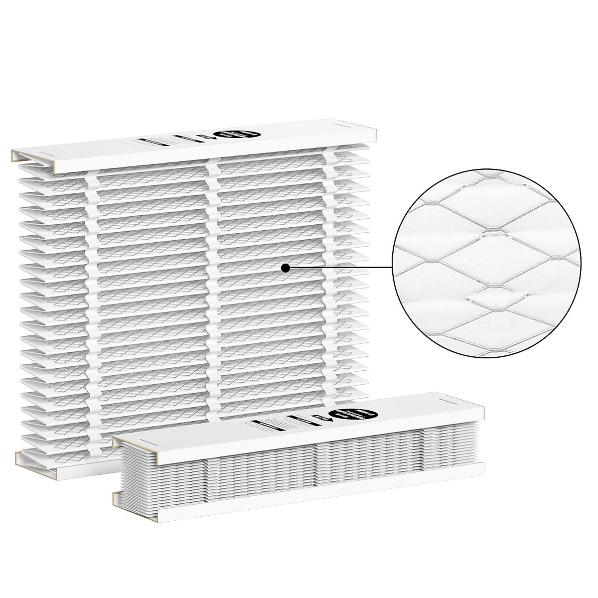 EXPXXFIL0016 Merv 13 16x25 Filter Media Compatible with Bryant/Carrier EZ-FLEX EXPXXFIL0016 heating and cooling system, Part Number: EXPXXFIL0016, Pack of 2