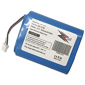 ZZcell® Battery Replacement for ADT Command Smart Security Panel ADT7AIO, ADT5AIO, Honeywell Pro 7, AI05-2, AIO7-1, AIO7-2, 300-10186 Alarm 3.7V 7800mAh