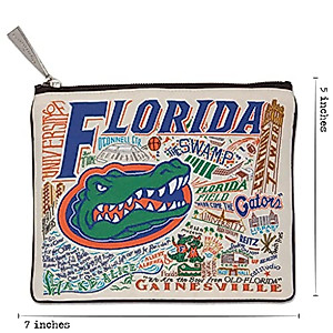 Catstudio University of Florida Collegiate Zipper Pouch Purse | Holds Your Phone, Coins, Pencils, Makeup, Dog Treats, & Tech Tools