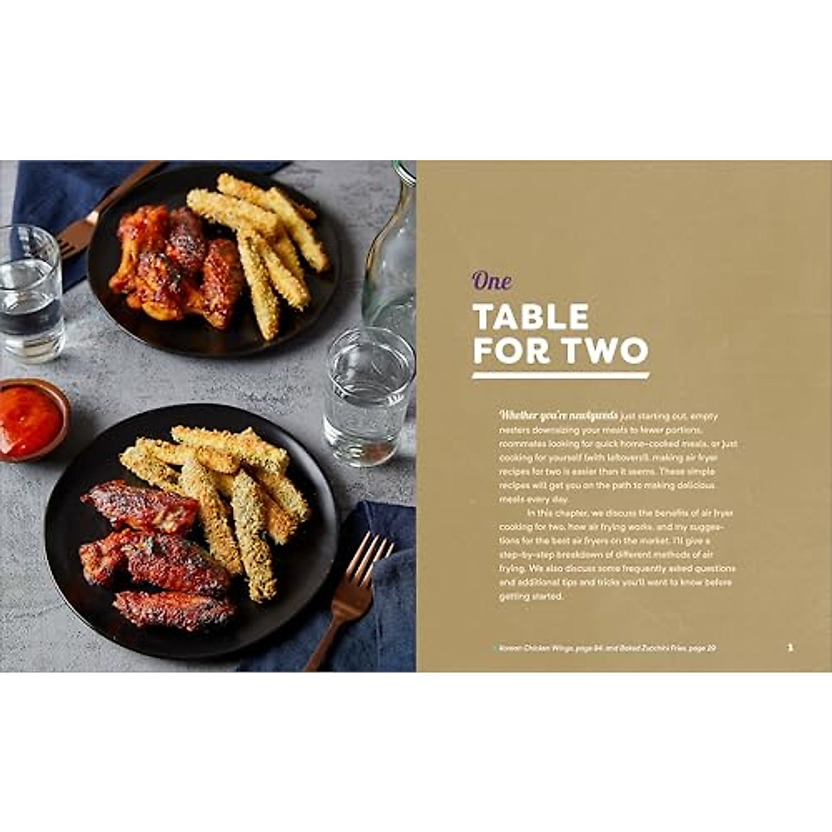 The Essential Air Fryer Cookbook for Two: Perfectly Portioned Recipes for Healthier Fried Favorites