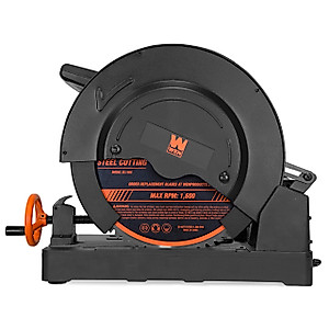 WEN CM1452 15-Amp 14-Inch Premium Multi-Material Cut-Off Chop Saw with Carbide-Tipped Metal-Cutting Saw Blade