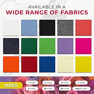 Eovea - Acrylic Felt Fabric - 72" Inch Wide -1.6mm Solid Thick Felt Fabric by The Yard - Craft Supplies - Sewing, Cushion and Padding, DIY Arts & Crafts, Cloth (Heather Grey, Half Yard)