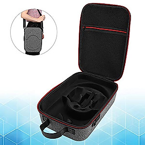 DAUERHAFT Storage Bag, Abrasion Resistant Nylon Waterproof VR Carrying Case for Oculus Quest(Grey)