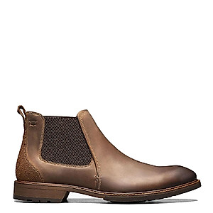 Florsheim Chalet Plain Toe Gore Boot Brown Crazy Horse 12 M (D)