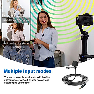 Saramonic Microphones Blink 500 B4 (TX+TX+RXDi), Dual-Channel Wireless Lavalier Microphone System for iPhone iOS Devices- Great for Vlogging, Filming, Recording, Live Stream