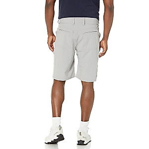 HUK Men's Standard Next Level Quick-Drying Performance Fishing Shorts, Overcast Grey, X-Large