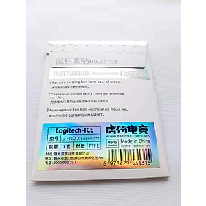 Esports Tiger Wireless ICE Mouse Feet for Logitech G Pro X Superlight