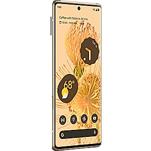 Google Pixel 6 Pro 5G 128GB 12GB RAM Factory Unlocked (GSM Only | No CDMA - not Compatible with Verizon/Sprint) International Version - Sorta Sunny