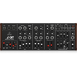 Behringer CAT Legendary Paraphonic Analog Synthesizer with Dual VCOs