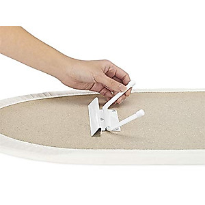 Whitmor Tabletop Ironing Board, Cream, 12.0x32.0x33.75