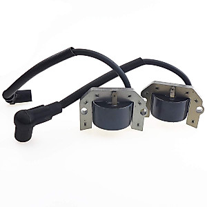 Ignition Coil, Coils Module Fit for Kawasaki John Deere FH Series FH430 FH500V FH531 FH541V FH580V FH601V Parts Engines, Replaces 21171-7007 AM121820-2Pcs