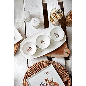 Wrendale Designs - 'Lettuce Be Friends' 3 Dishes and Tray Set