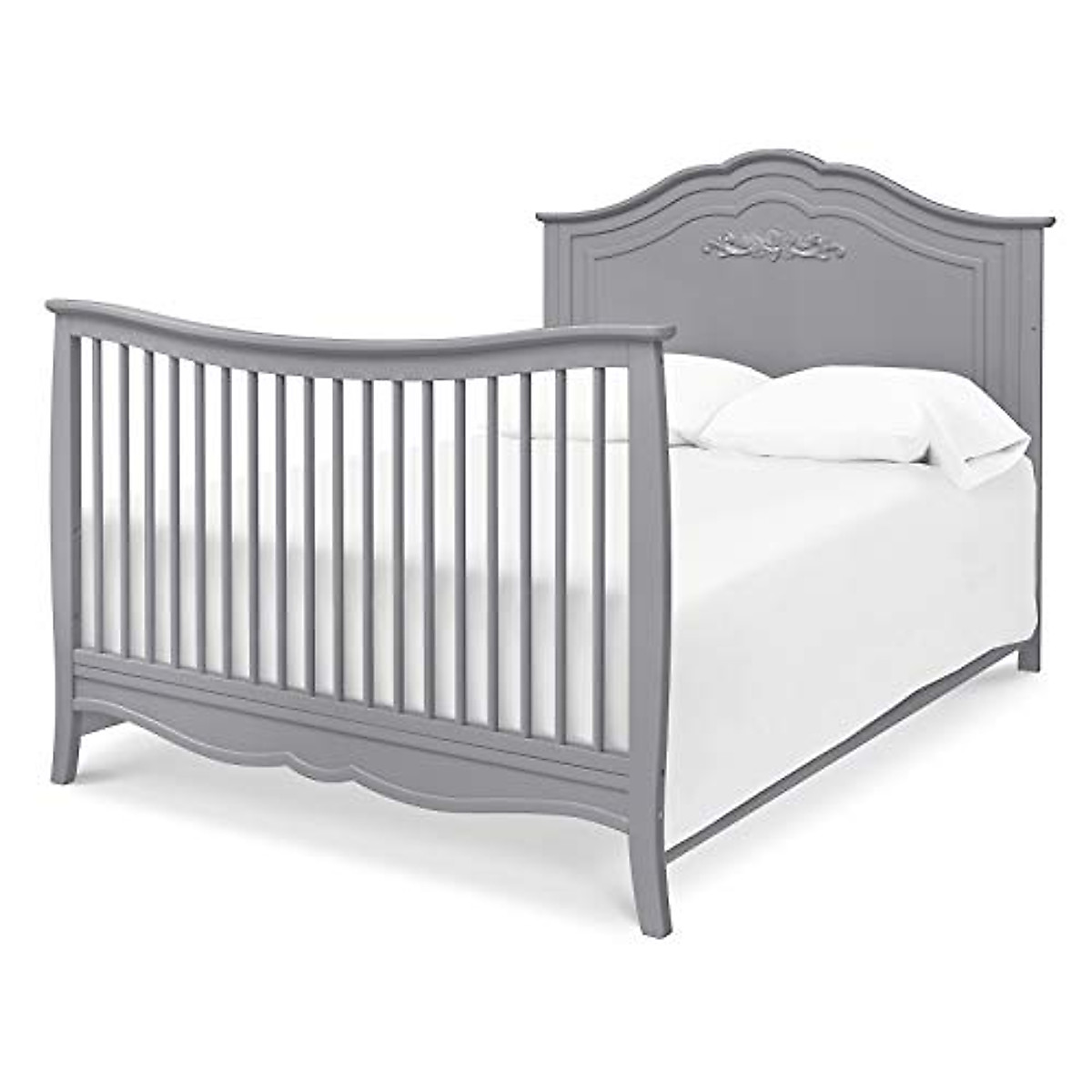 DaVinci Fiona 4-in-1 Convertible Crib in Grey, Greenguard Gold Certified