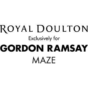 Gordon Ramsay Maze White 5 Piece Pasta Set, by Royal Doulton