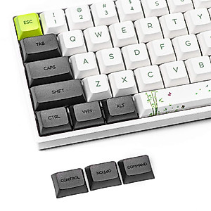 EPOMAKER SK64S Hot Swappable Bluetooth 5.1 Wireless/Wired Mechanical Keyboard with RGB Backlit, PBT Keycaps for Win/Mac/Gaming (Gateron Optical Yellow, Panda)