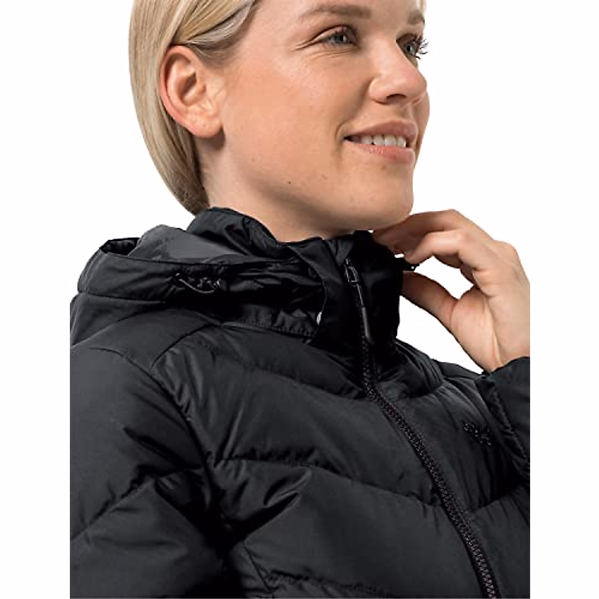 Jack Wolfskin Womens Selenium Coat, Black, XL