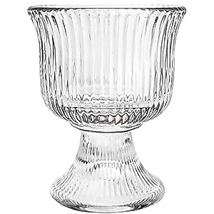 Lysenn Clear Shot Glasses Set of 8 - Elegant Vertical Stripe Tequila Glasses – Premium Quality Espresso Shot Glass Set for Whiskey, Bourbon, Liquor, Cordial – 1.5 oz