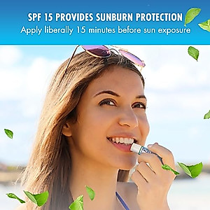 Natural Ice Original SPF 15 Medicated Lip Balm - 12 Count Pack