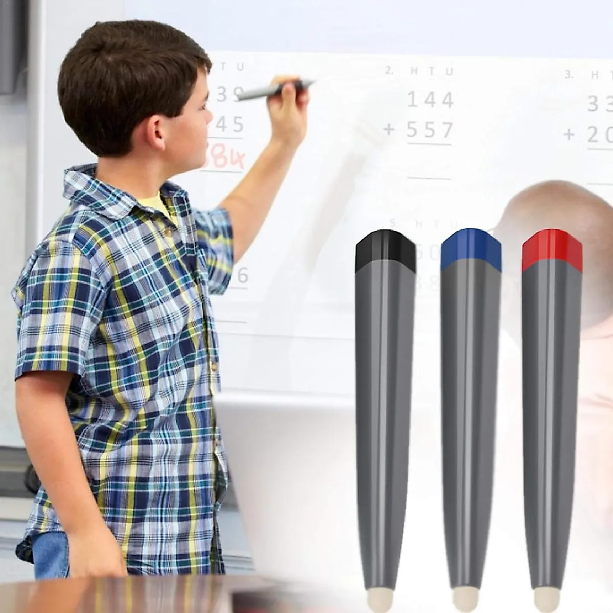 3pcs Pens, Interactive Whiteboard Pen for Smartboards, Pen Tablet for Whiteboard Multimedia Screen