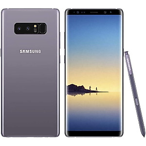 SAMSUNG Galaxy Note 8 N950U 64GB Unlocked GSM 4G LTE Android Smartphone w/Dual 12 MegaPixel Camera (Renewed) (Orchid Grey)
