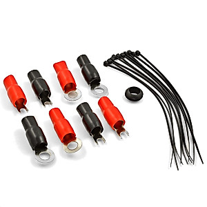 Car Audio 4 Gauge Flexible Wire & Cable Complete Amplifier Install Wiring Amp Kit