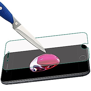 Mr.Shield [3-Pack] Designed For iPhone 7 Plus / iPhone 8 Plus [Tempered Glass] Screen Protector [0.3mm Ultra Thin 9H Hardness 2.5D Round Edge]