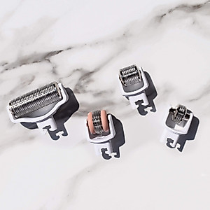 BeautyBio GloPRO️ At-Home Microneedling Tool + 4 Attachment Heads: Face, Eye, Lip & Body. Restores volume and maximizes skincare benefits