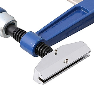 Guitar Metal Fret Press Tool Insert Luthier Fretting Tool with Wooden Cauls