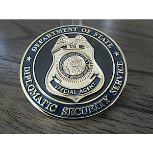 DOS Diplomatic Security Service Protection Detail Benghazi Libya Challenge Coin