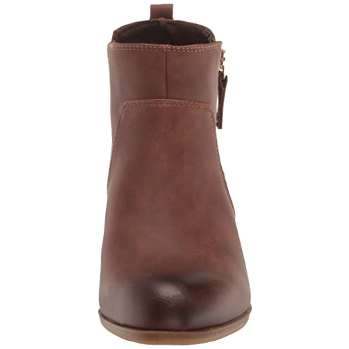 Dr. Scholl's Shoes Women's Lawless Ankle Booties Boot, Copper Brown Synthetic, 9