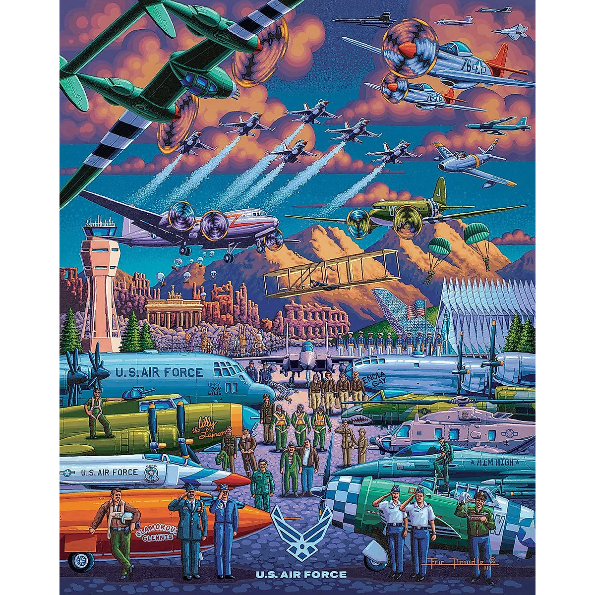 Dowdle Jigsaw Puzzle - U.S. Air Force - 500 Piece