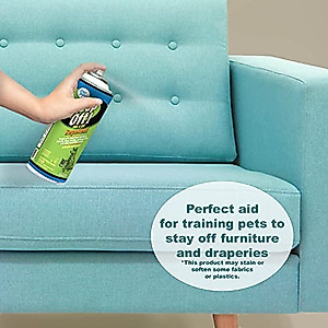 Four Paws Keep Off! Dog and Cat Repellent Outdoors & Indoors Spray 10 Ounces