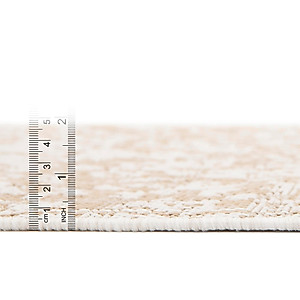 Rugs.com Jill Zarin Outdoor Collection Rug – 6' x 9' Blue Flatweave Rug Perfect for Bedrooms, Dining Rooms, Living Rooms