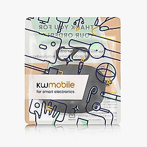 kwmobile Silicone Case Compatible with Beats Studio Buds - Case Protective Cover for Headphones - Black