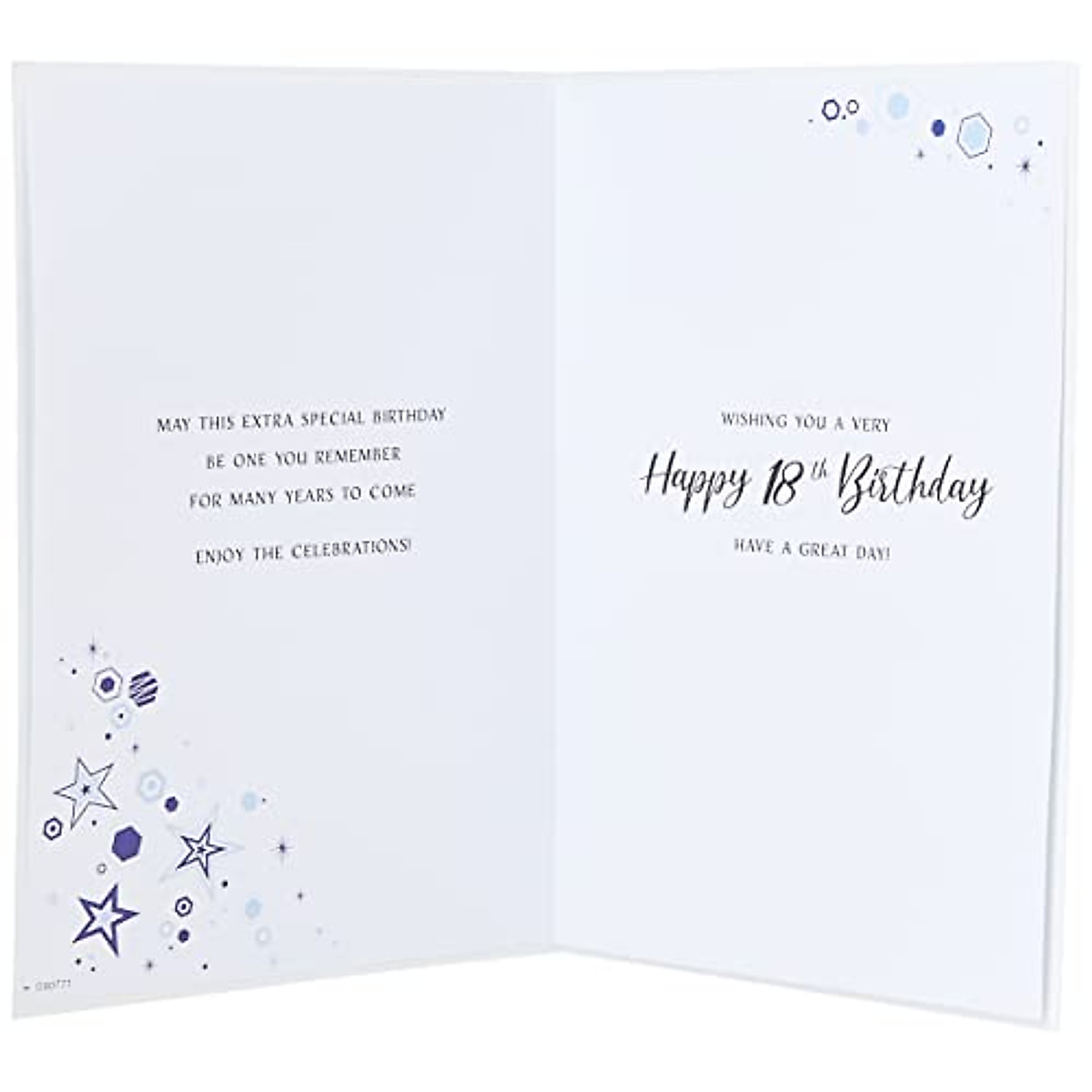 Regal Publishing Modern Milestone Age Birthday Card 18th Grandson - 9 x 6 inches -