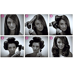 XC Global Round Hair Brush Set : with Detachable Barrels Styling Tool, Round Hair Brush for Blow Drying with 6 Barrels 1 Handle, 3 Different Hair rollers to Create Your Hairstyle