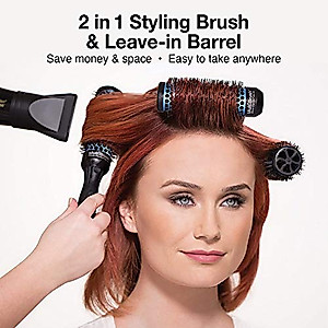 Olivia Garden MultiBrush Detachable Thermal Styling Hair Brush MB-BD01 (6-Piece Bag Deal)