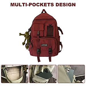 MINGPINHUIUS Backpack for School College High School Bag for Girls Boys Teen School Book Bag Casual Travel Laptop Backpacks for Women Men