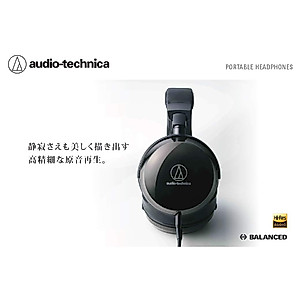 Audio-Technica ATH-AP2000TI Closed-Back Headphones, Black