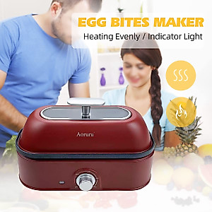 Aoruru Electric Egg Bites Poacher Maker Cupcake Maker